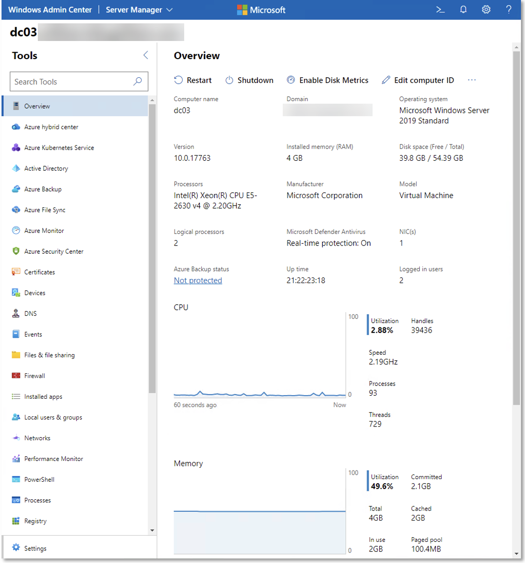 How to Build a Tier 0 Windows Admin Center Instance - Ravenswood ...